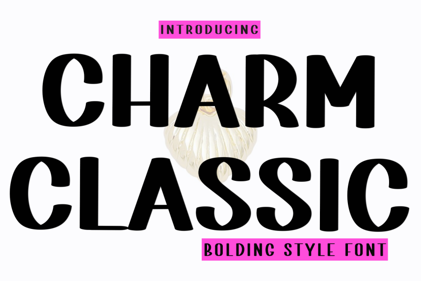 Charm Classic Display Font - Befonts