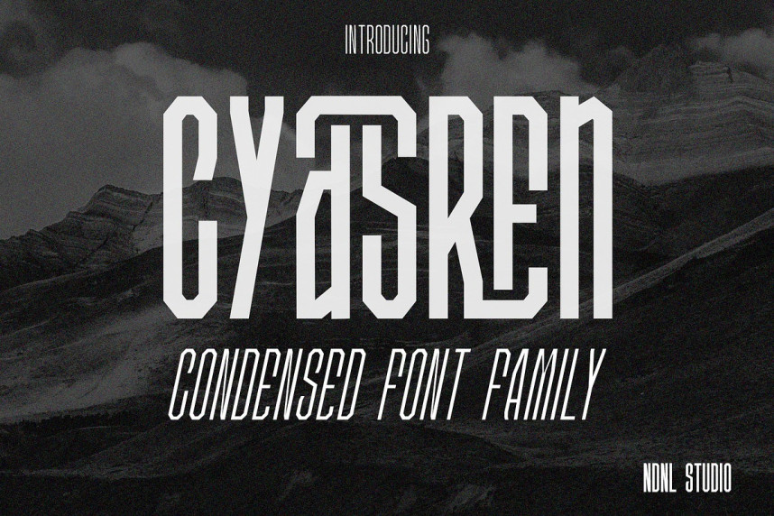 Cyasren Font - Befonts