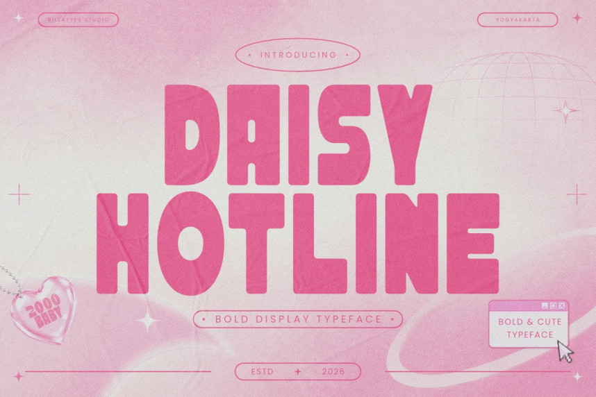 Daisy Hotline Font - Befonts