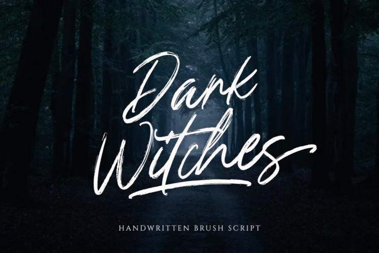 Dark Witches Font - Befonts