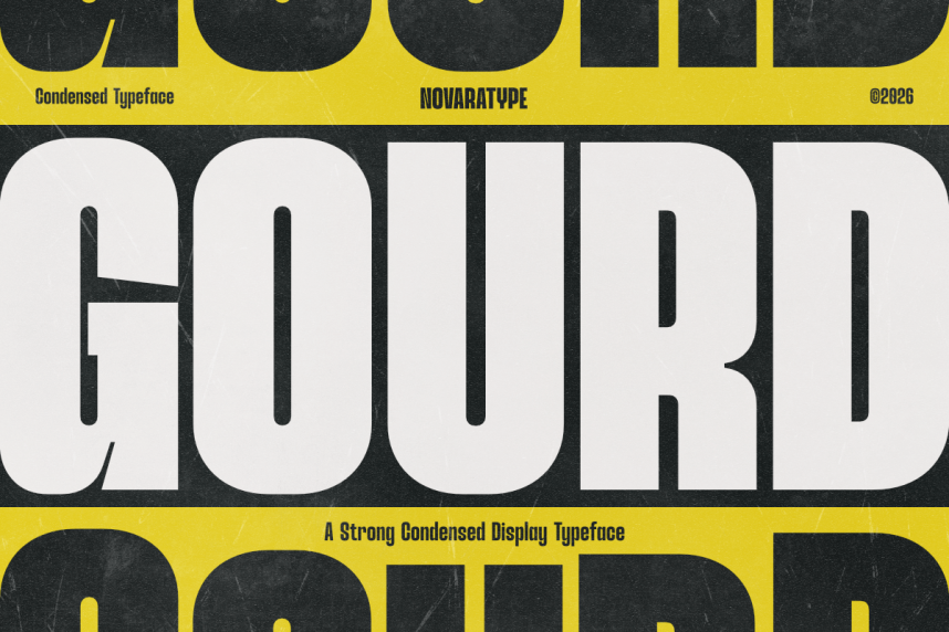 NV Gourd Condensed Sans Serif Font Family - Befonts