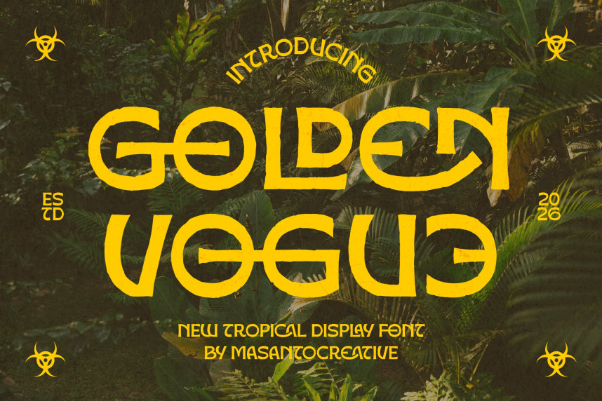 Golden Vogue Font - Befonts