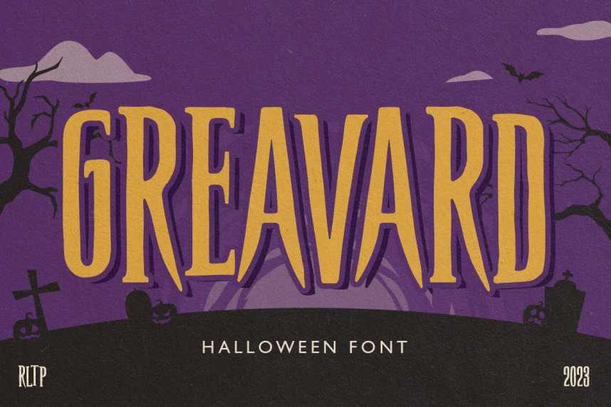 Greavard Display Font - Befonts