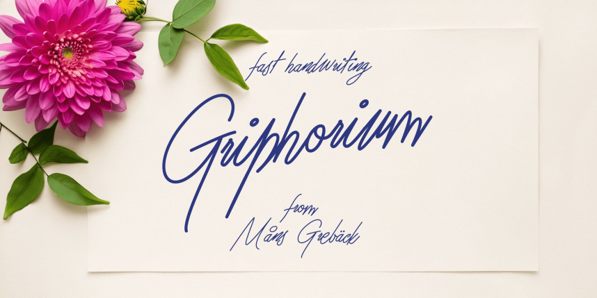 Griphorium Script Font - Befonts
