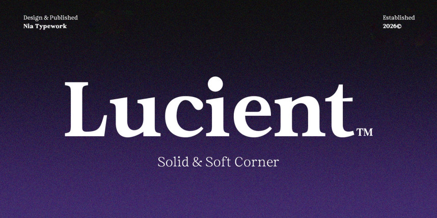 Lucient Font - Befonts