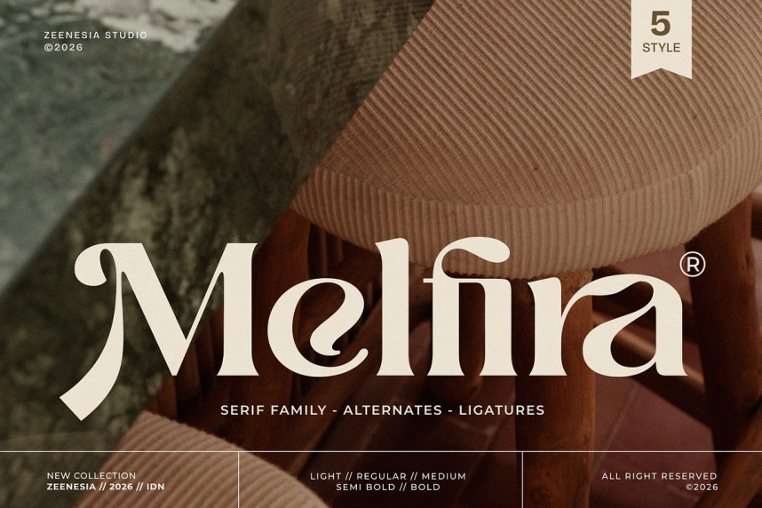 Melfira Font - Befonts