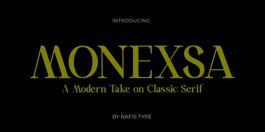 Monexsa Font - Befonts