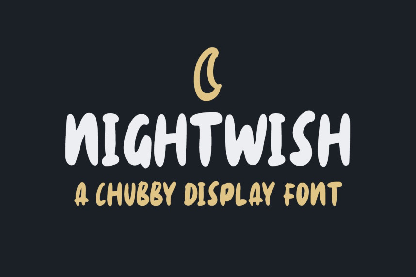 Nightwish Display Font - Befonts