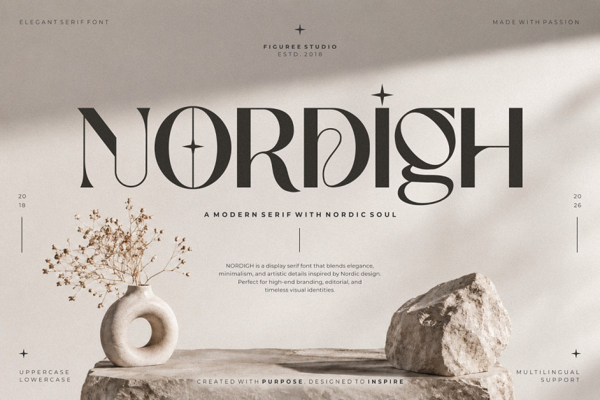 Nordigh Font - Befonts
