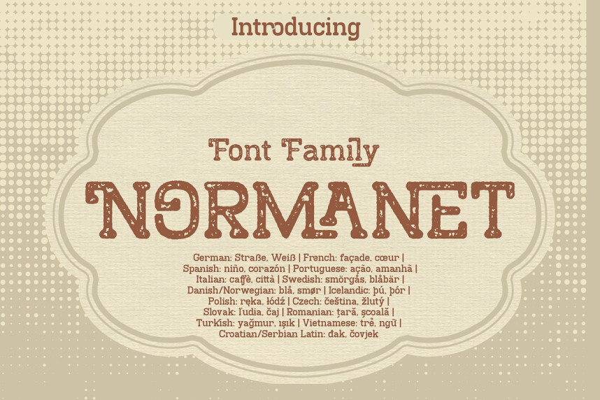 Normanet Font - Befonts