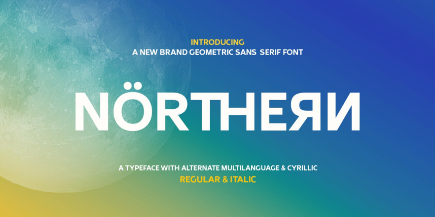 Nothern Sans Font Family - Befonts