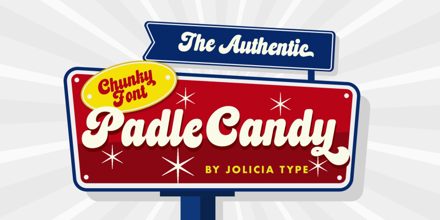 Padle Candy Font - Befonts
