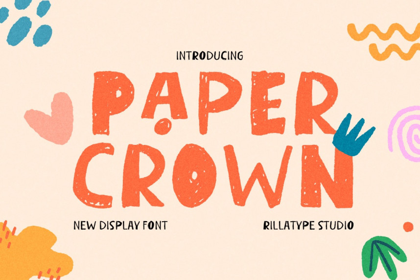 Paper Crown Font - Befonts