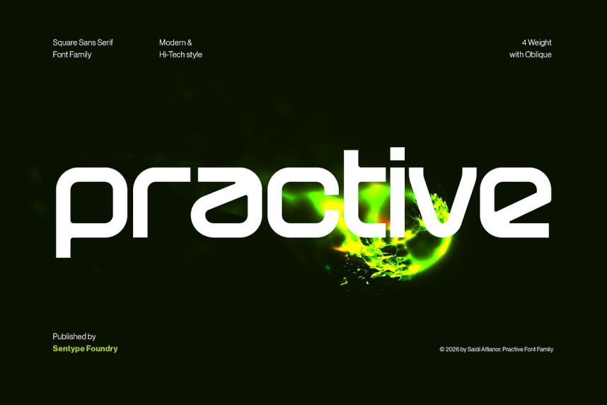 Practive Font - Befonts