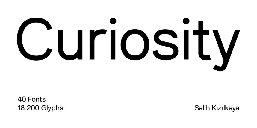 SK Curiosity Font - Befonts