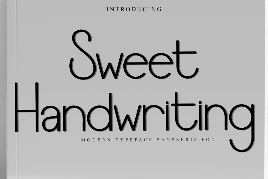 Sweety Handwriting - Handmade Font - Befonts