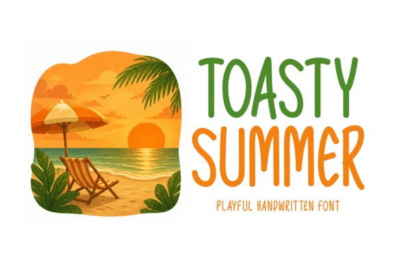Toasty Summer Font - Befonts