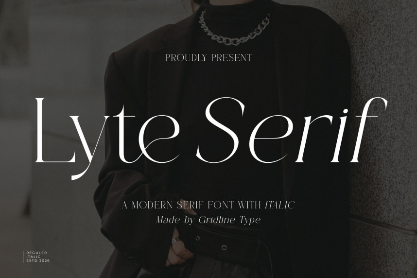 Lyte Serif Font - Befonts