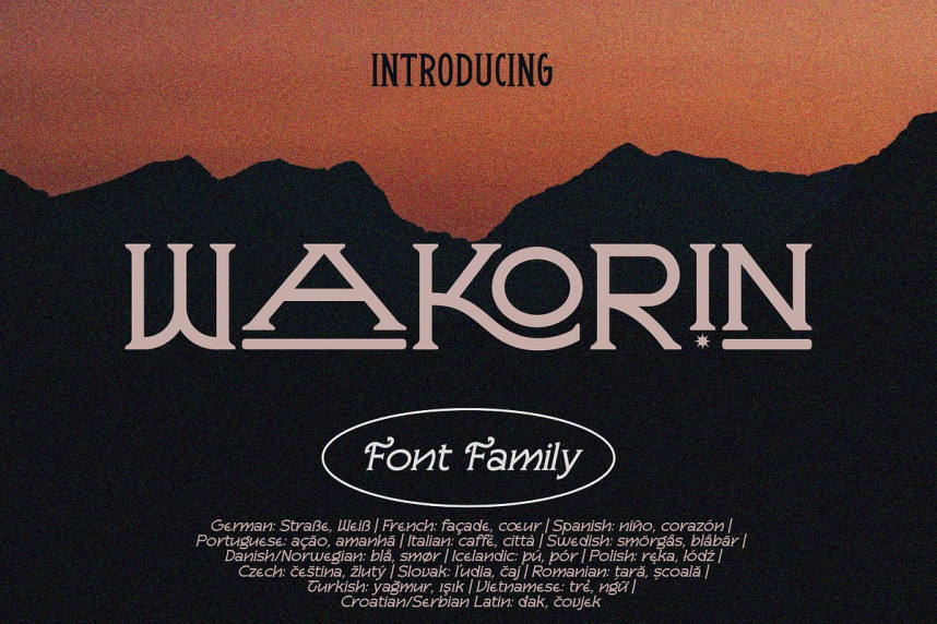 Wakorin Font - Befonts