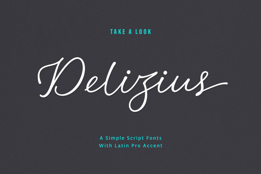 Delizius Script Font - Befonts