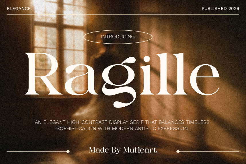 Ragille – Elegant Display Serif Font - Befonts