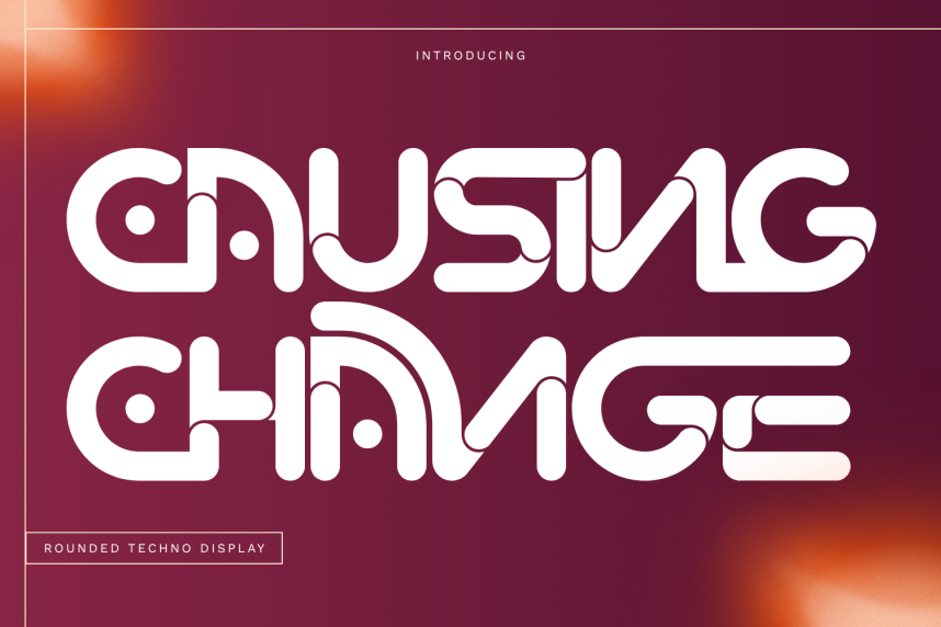 Causing Change - Monoline Font - Befonts