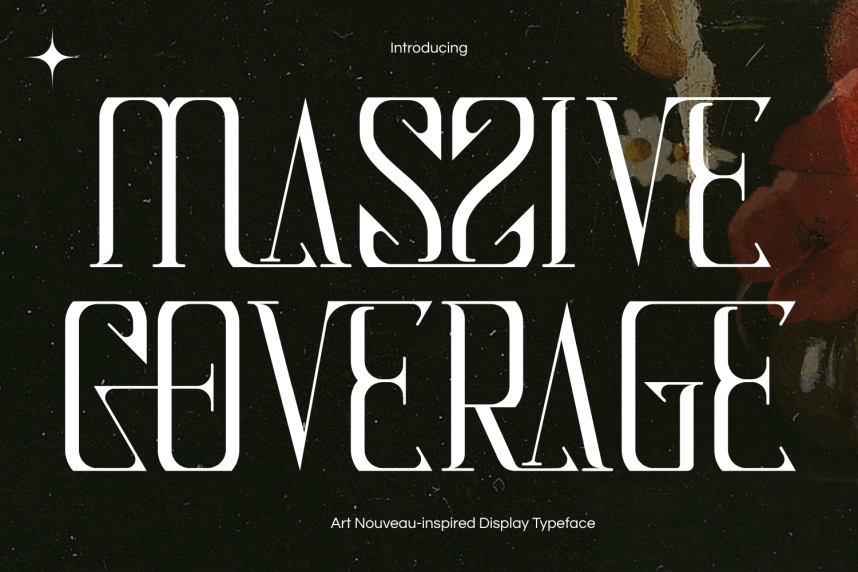 Massive Coverage - Modern Serif Font - Befonts