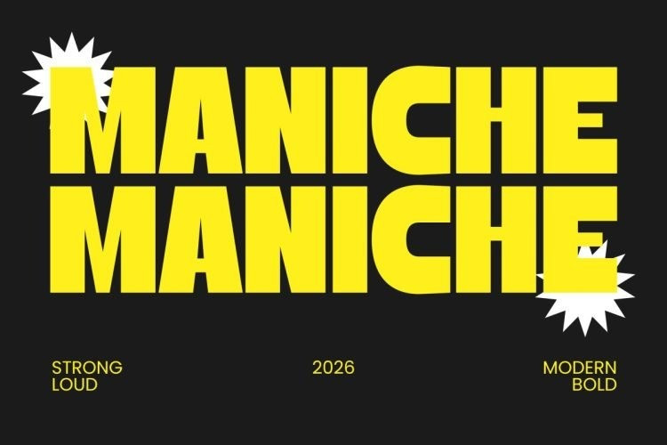 Maniche Font - Befonts
