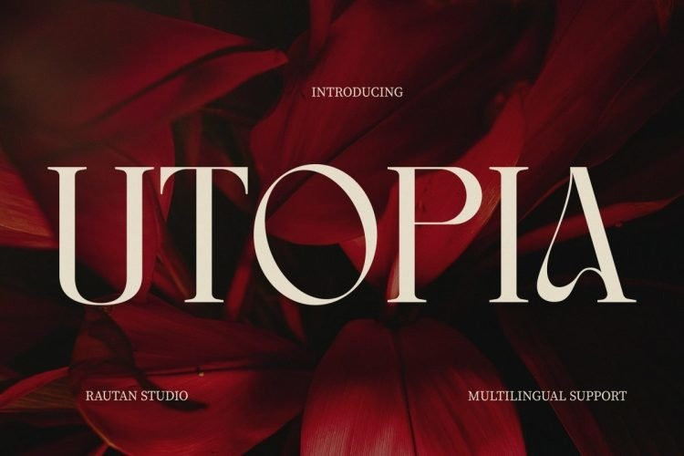 Utopia Font - Befonts